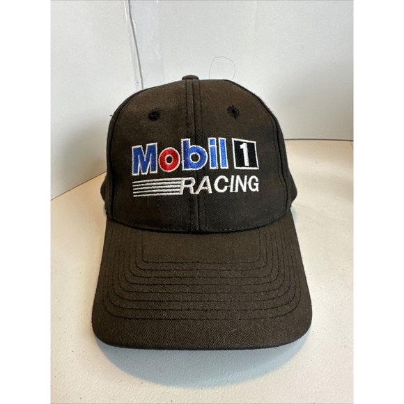 Unbranded | Accessories | Mobil Racing Snapback Hat Charcoal Gray With ...